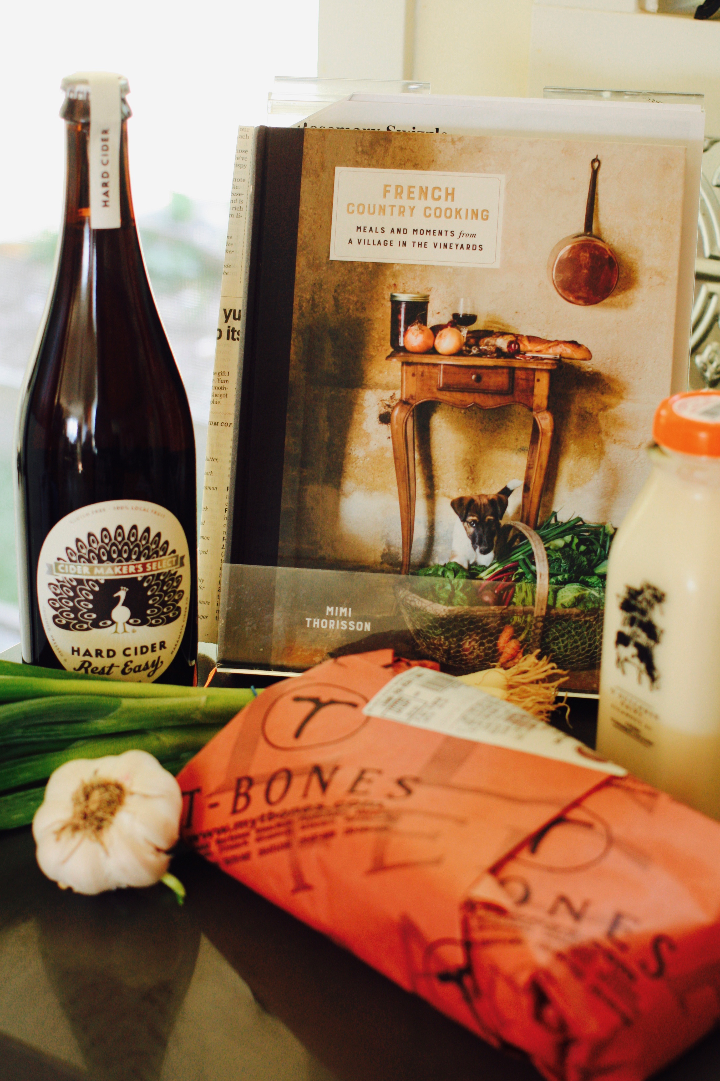 Naramata Cider Company Rest Easy pork chops in a cream sauce – naramata ...